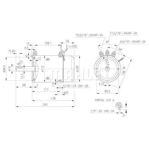 MAHLE Стартер в сборе, арт. MS758, 1 шт. купить на OZON по низкой цене ...
