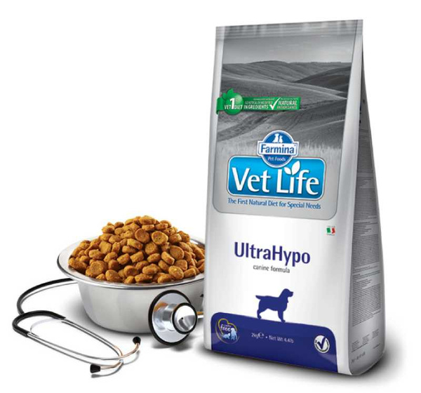 Farmina Vet Life UltraHypo сухой корм для собак всех пород, при ...