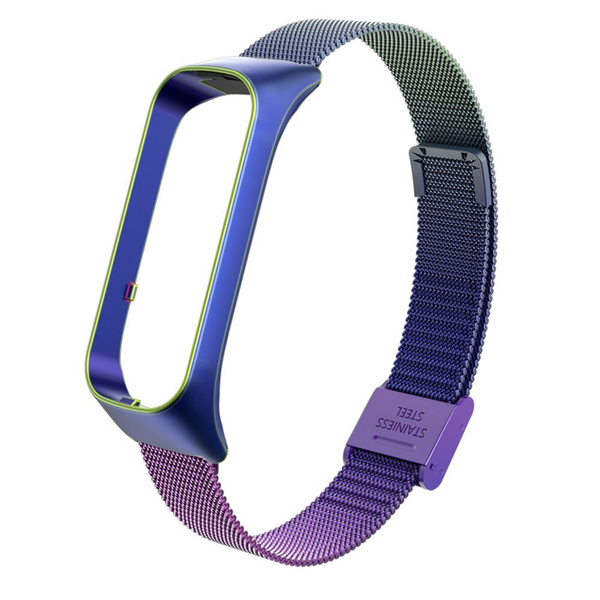 Ремешок из нержавеющей стали для Samsung Galaxy Fit 2, металлический ...