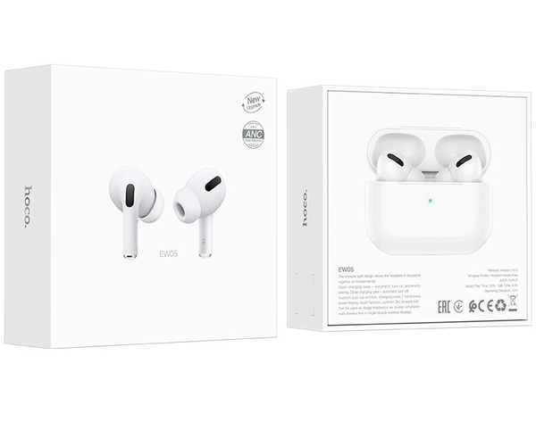 Наушники Вкладыши hoco EW05 Plus - купить по доступным ценам в интернет-магазине OZON (275505831)