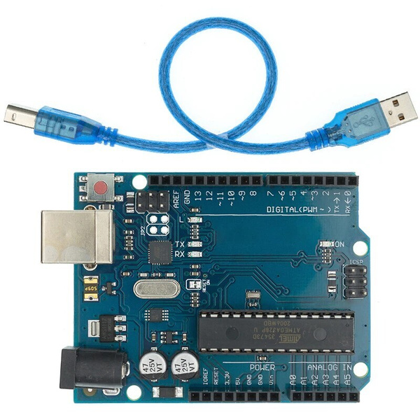 Контроллер Arduino Uno R3 Atmega16u2 с кабелем Mega328p купить с доставкой по выгодным ценам