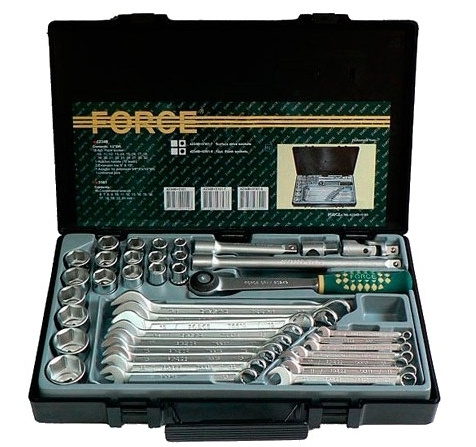 Набор инструментов FORCE 4234B+5161 1/2", 39 предметов - купить по ...