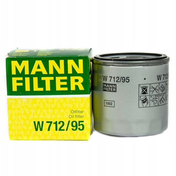 MANN FILTER Фильтр масляный арт. W71295 Polo Sedan 15- CWVA 1.6 MPI ...
