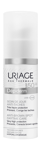 Uriage Дневной уход SPF 50 против пигментных пятен Depiderm Anti-Brown Spots Daytime Care SPF 50 ...