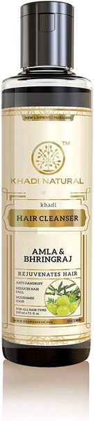 Hair Cleanser AMLA & BHRINGRAJ, Rejuvenates Hair, Khadi Natural ...