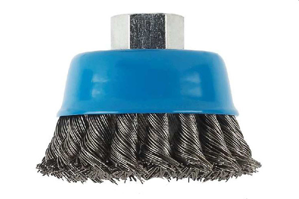 Щетка чашечная (75 мм, М14, витая проволока 0,5 мм) Bosch 1.608.622.029 ...