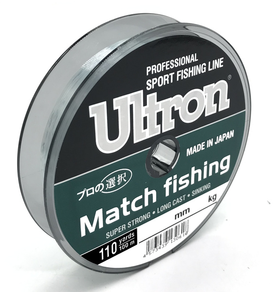 Монофильная леска для рыбалки Momoi ULTRON Match Fishing, 1 шт. по 100 м купить по выгодной цене ...