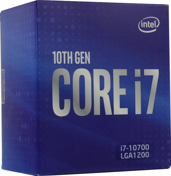 Процессор Intel Core i7 10-го поколения, BOX (с кулером), 8 яд., 2.9 ...