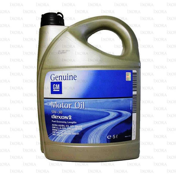 Масло моторное General Motors 5W-30 Синтетическое - купить в интернет ...