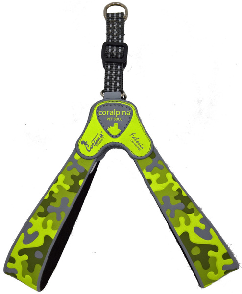 Cortina FALORIA CAMOUFLAGE суперпрочная шлейка для собак, 35-45 см ...
