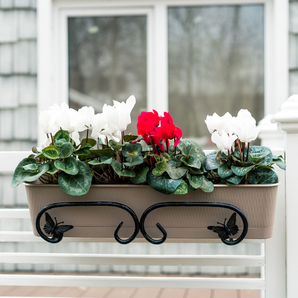 Подставка для цветов балконная на террасу крепление для цветочных ящиков 51-202 HiTSAD - купить ...