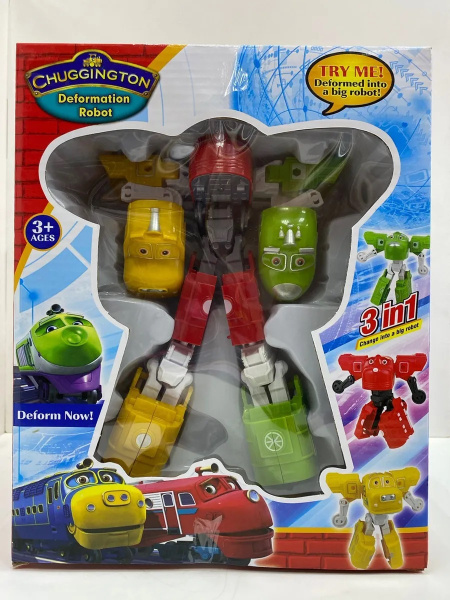 Трансформер Chuggington 3в1 - купить с доставкой по выгодным ценам в ...