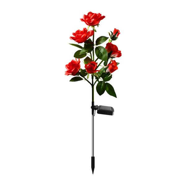 7 шт. розовые светодиодные солнечные фонари красного цвета купить на ...