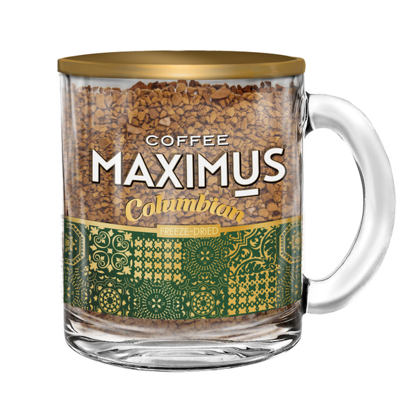 MAXIMUS Кофе растворимый Сублимированный 70г. 1шт. купить на OZON по ...