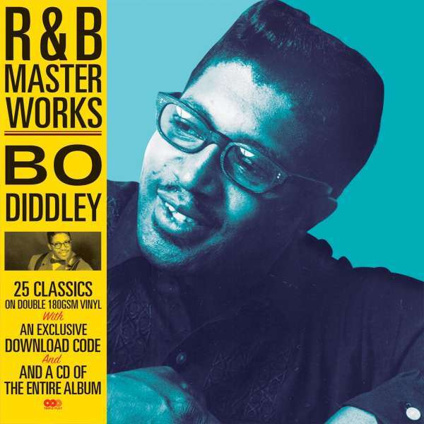 Винил Bo Diddley. R&B Master Works, 2LP+CD, 180 gr, Gatefold, Download ...