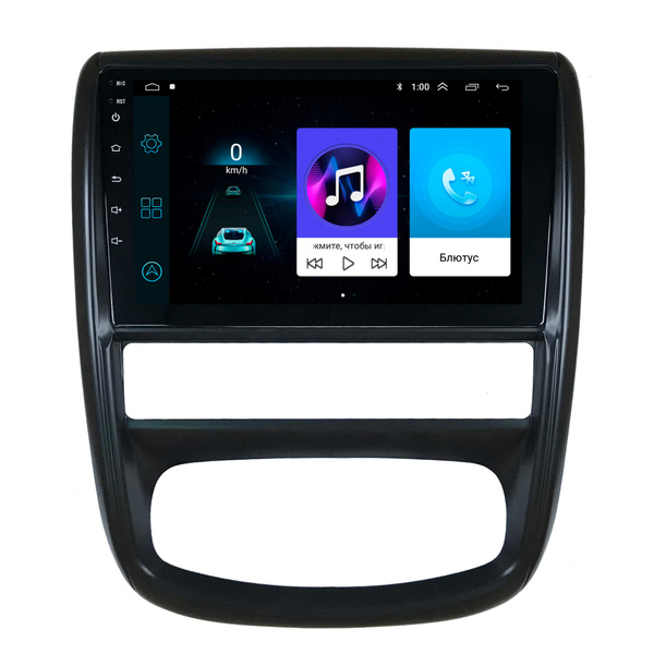 Магнитола на Duster 1 дорестайлинг 2010-2015 Android 2/16GB DSP2 DIN ...