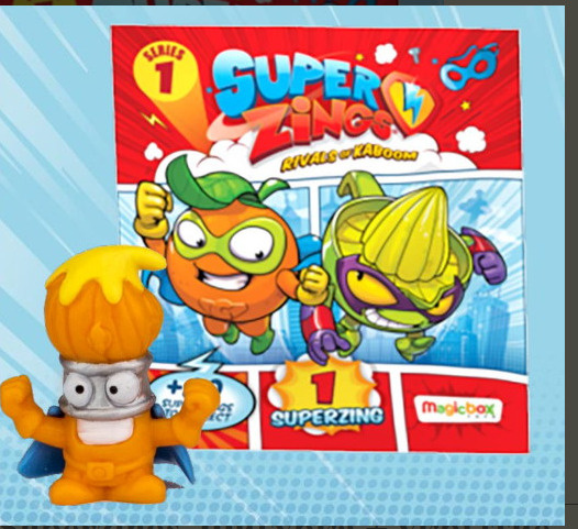 SuperZings Игровой набор Коллекция фигурок 1 серия 1 фигурка - купить с ...