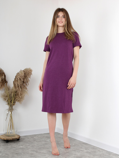 Платье женское DYSOT DY-3654, Женский, размер 58, 56 (5XL), рукав Короткий, материал Эластан ...