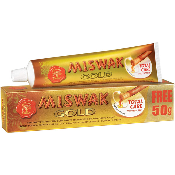 Dabur Gold Зубная паста Miswak (Дабур Голд Мисвак), 150 грамм - купить ...