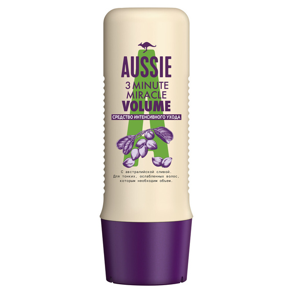 Aussie Средство интенсивного ухода 3 Minute Miracle Volume, 250 мл ...