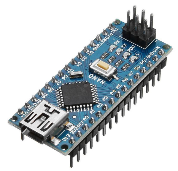 Контроллер Arduino Nano 3.0 (припаянные контакты) - купить с доставкой ...