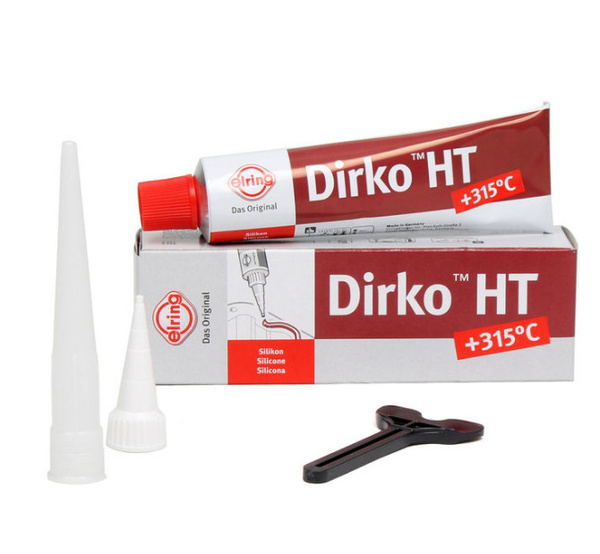 Герметик силиконовый красный Elring Dirko HT (70 мл) - купить по ...