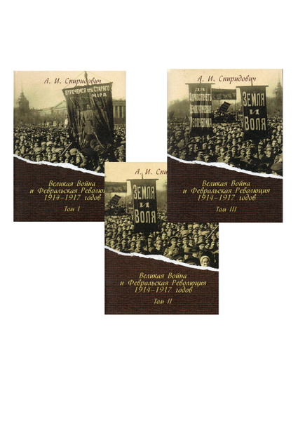 Великая Война и Февральская Революция 1914-1917 годов. В 3-х томах | Спиридович А. И. - купить с ...