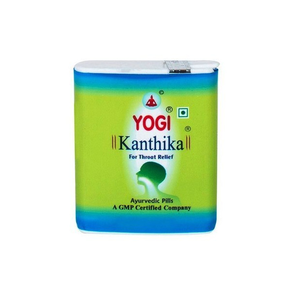 YOGI KANTHIKA, Yogi Ayurvedic (ЙОГИ КАНТИКА, Драже для лечения горла ...