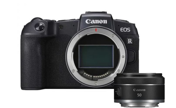 Видеокамера Canon Фотоаппарат EOS RP 50MM F1.8 STM - купить по выгодным ...