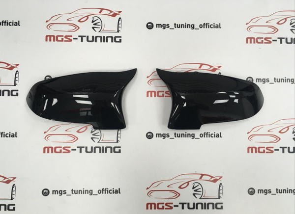 Крышки на зеркала в стиле BMW М5 F10 рестайлинг черные - купить по ...