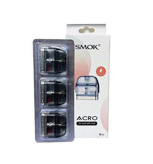 Картридж SMOK Acro DC 0.6ohm MTL для SMOK Acro Kit, 3шт., без жидкости ...