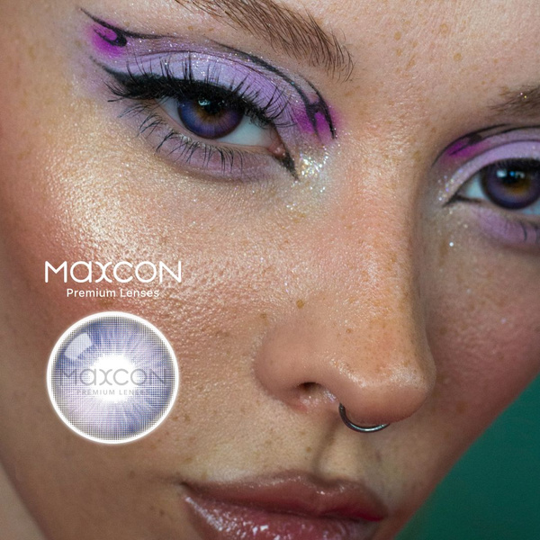 MAXCON Цветные контактные линзы, -5.00, 8.6, 3 месяца - купить с доставкой по выгодным ценам в ...