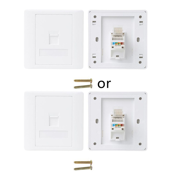 Панель компьютерных розеток типа 86 CAT5E, сетевой модуль RJ45 ...