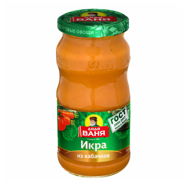 Икра Дядя Ваня из обжаренных кабачков 460 г - купить с доставкой по ...