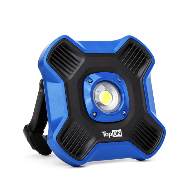 Аккумуляторный фонарь TOP-MX1B (LED, 10 ватт, 1100 люмен, PowerBank ...