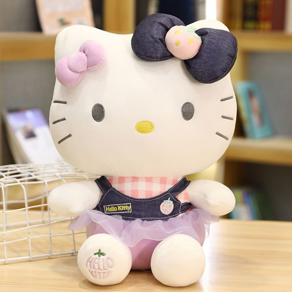 Мягкая игрушка Хэллоу Китти Hello Kitty в юбке 30 см купить на Ozon