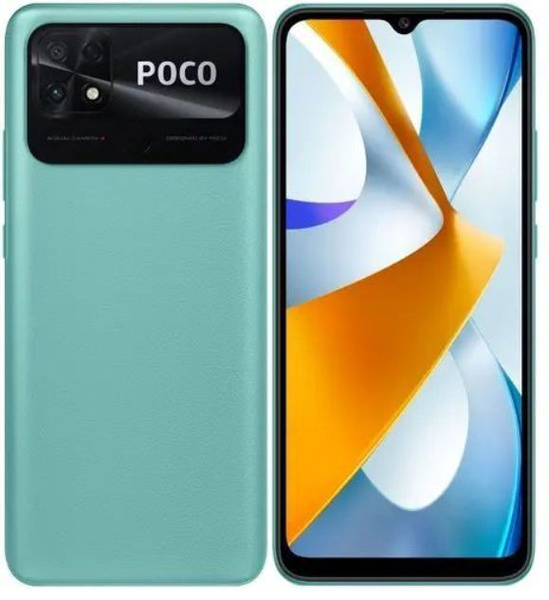 Смартфон Poco C40 3/32Gb Green - купить по выгодной цене в интернет ...