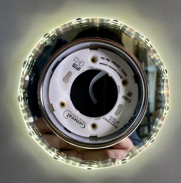 Характеристики General Lighting Systems Встраиваемый светильник, GX53 ...