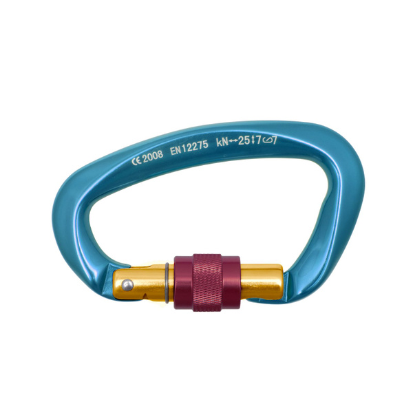Карабин EN12275 KN 25 7 7 синий - купить с доставкой по выгодным ценам в интернет-магазине OZON ...