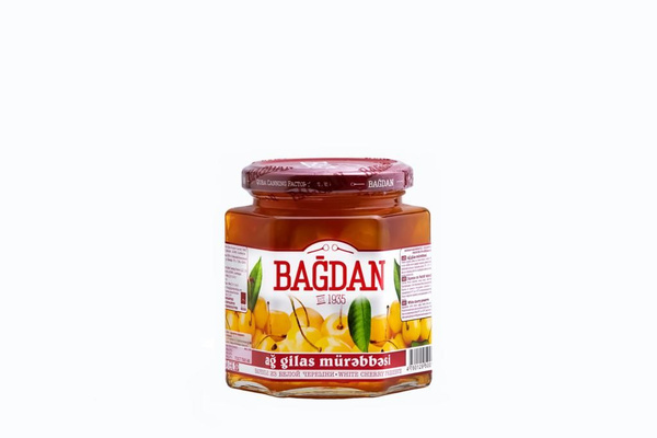 варенье из белой черешни Bagdan Азербайджан 390г купить на OZON по ...