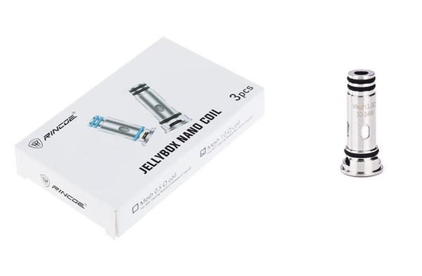 Сменный испаритель Rincoe Jellybox Nano Mesh Coil 1.0 Ом, 1 шт., (без ...