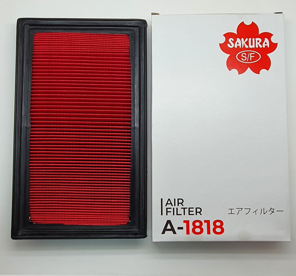Фильтр воздушный Sakura A1818. - купить по выгодным ценам в интернет-магазине OZON (1164924417)