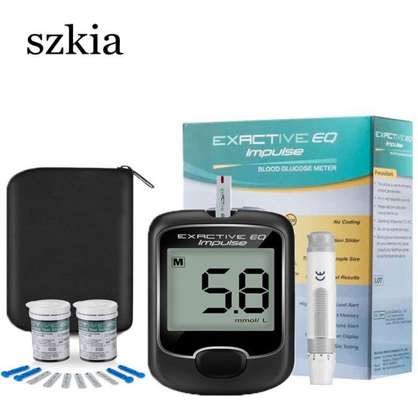 EXACTIVE EQ IMPULSE Автоматический измеритель высокого уровня сахара в ...