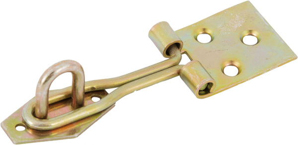 Навеска с проушиной для навесного замка 26x80 мм (накладка, проушина ...