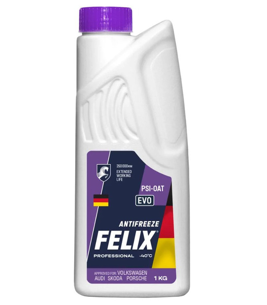 Антифриз FELIX EVO, Готовый раствор купить по выгодной цене в интернет-магазине OZON (777194236)
