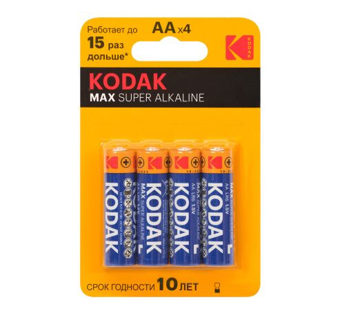 Kodak Батарейка AA, Щелочной тип - купить с доставкой по выгодным ценам ...