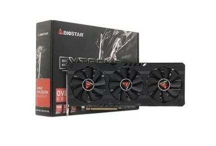Видеокарта Biostar Radeon RX 6700 XT, 12 ГБ GDDR6 PCI-E 4.0 x16 HDMI ...