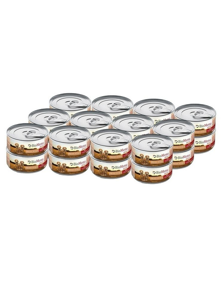 BioMenu ADULT Консервы для собак Мясное ассорти 95%-МЯСО 100г - 24 шт ...