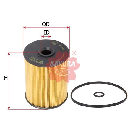 Sakura Фильтр топливный арт. EF1802, 1 шт. купить на OZON по низкой ...