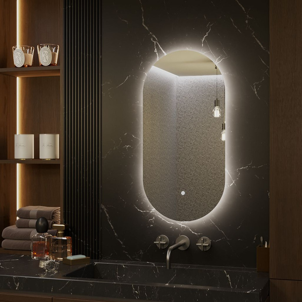 Зеркало для ванной Alias "Олимпия вся_", 120 см х 60 см купить c доставкой на OZON по низкой ...